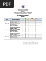 Class Program Project Aral | PDF