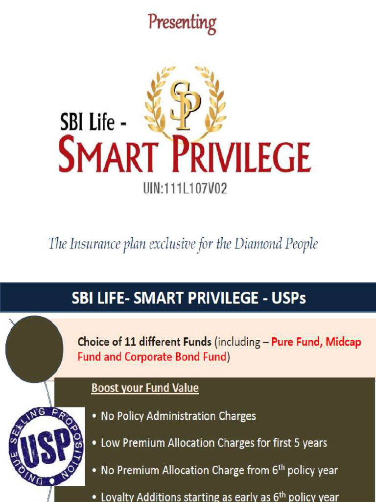 Smart Privilege & Comparison With Mutual Fund | PDF | Insurance ...