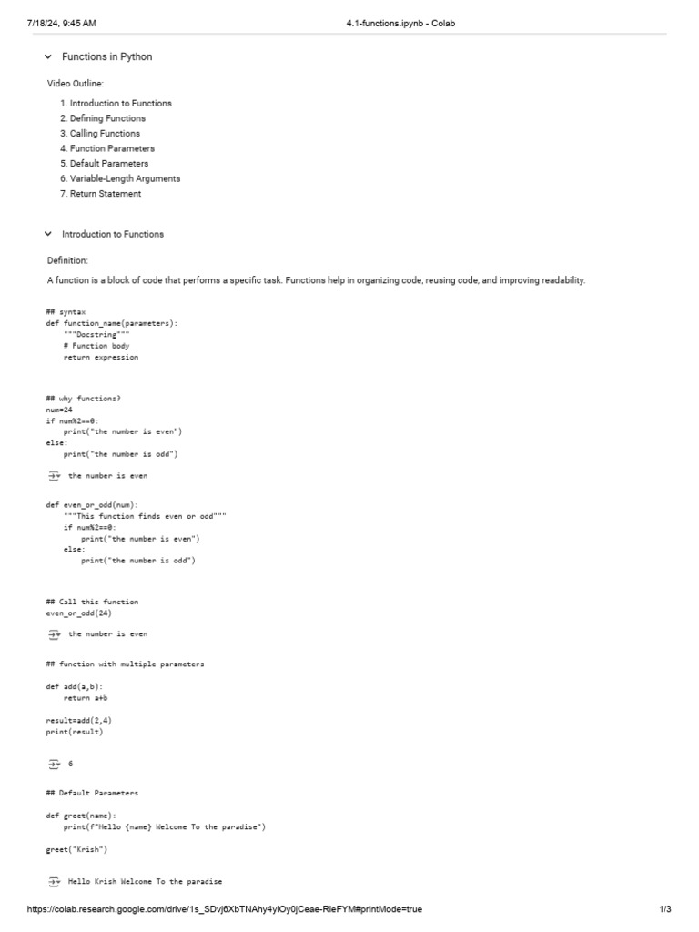 4 1-Functions | PDF | Parameter (Computer Programming) | Computing 4 1-Functions | PDF | Parameter (Computer Programming) | Computing