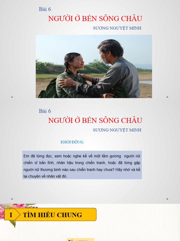 Nguoi o Ben Song Chau Suong Nguyet Minh | PDF