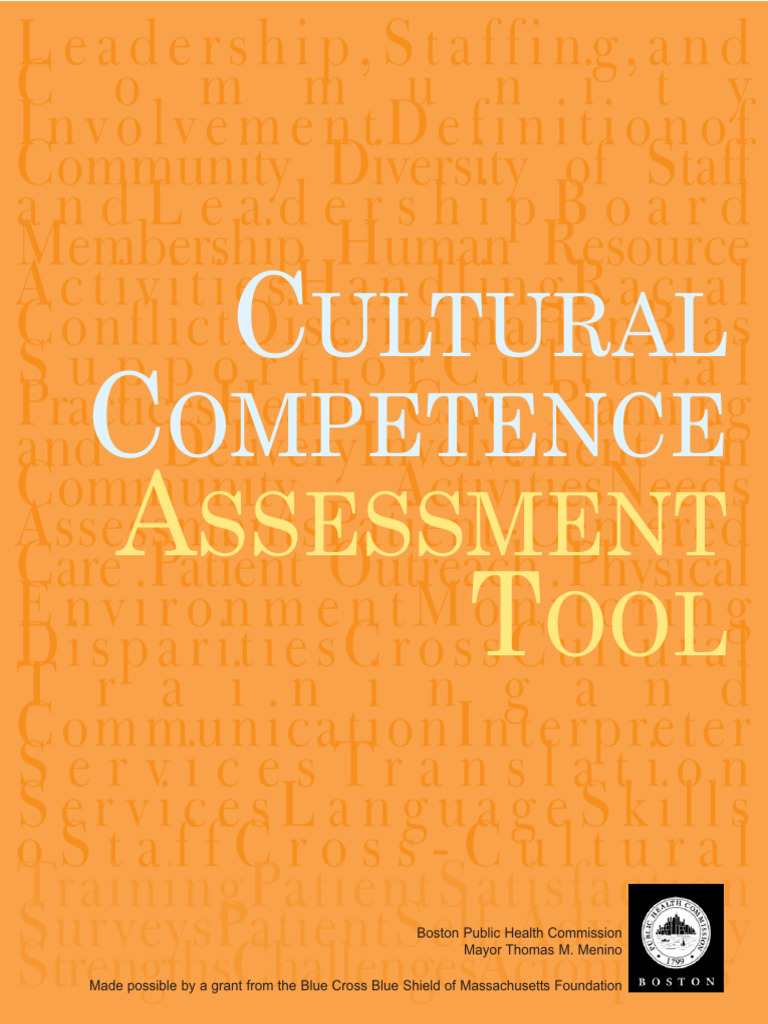 Cultural Compentency Assessement Tool Customization Needed | PDF | Race ...