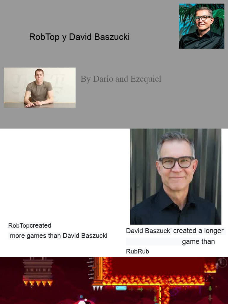 RubRub (Geometry Dash) y David Baszucki | PDF