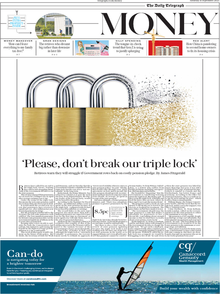 The Daily Telegraph - Money - 1609 | PDF | Pension | Taxes