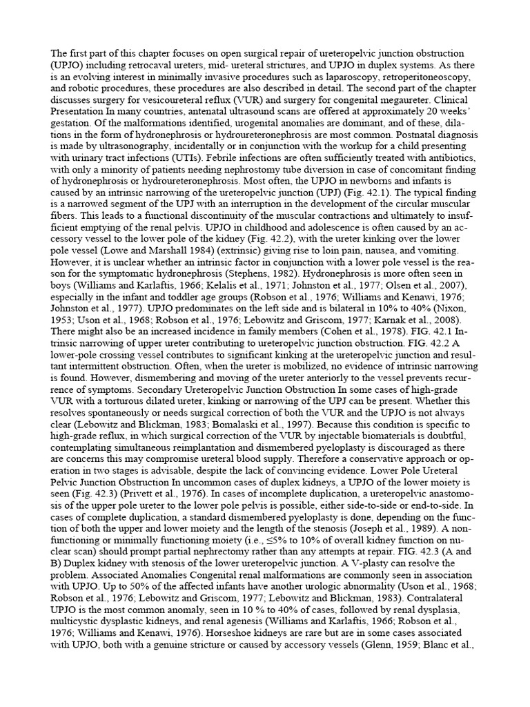 The First Part of This Chapter Focuses On Open Surgical Repair of ...