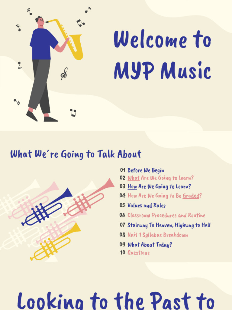 Myp Music Introduction Pdf Teachers Behavior Modification