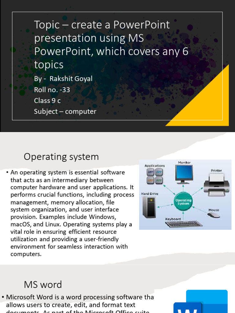 Computer Project | PDF | Cloud Computing | Microsoft Excel