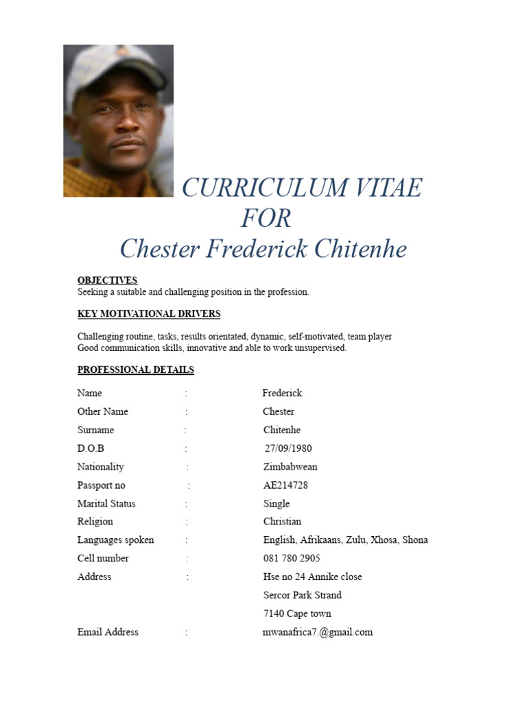 Chester Maintaincecv2024 | PDF | Law