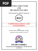 B.Tech_R23_II _Year_ AIML _Syllabus _FINAL | PDF | Class (Computer Programming) | Method ...
