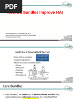 Infection Control Bundles in Healthcare | PDF | Health Sciences ...