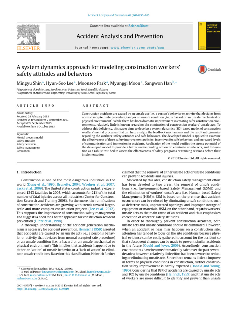 A System Dynamics Approach For Modeling Construction Workers | PDF ...