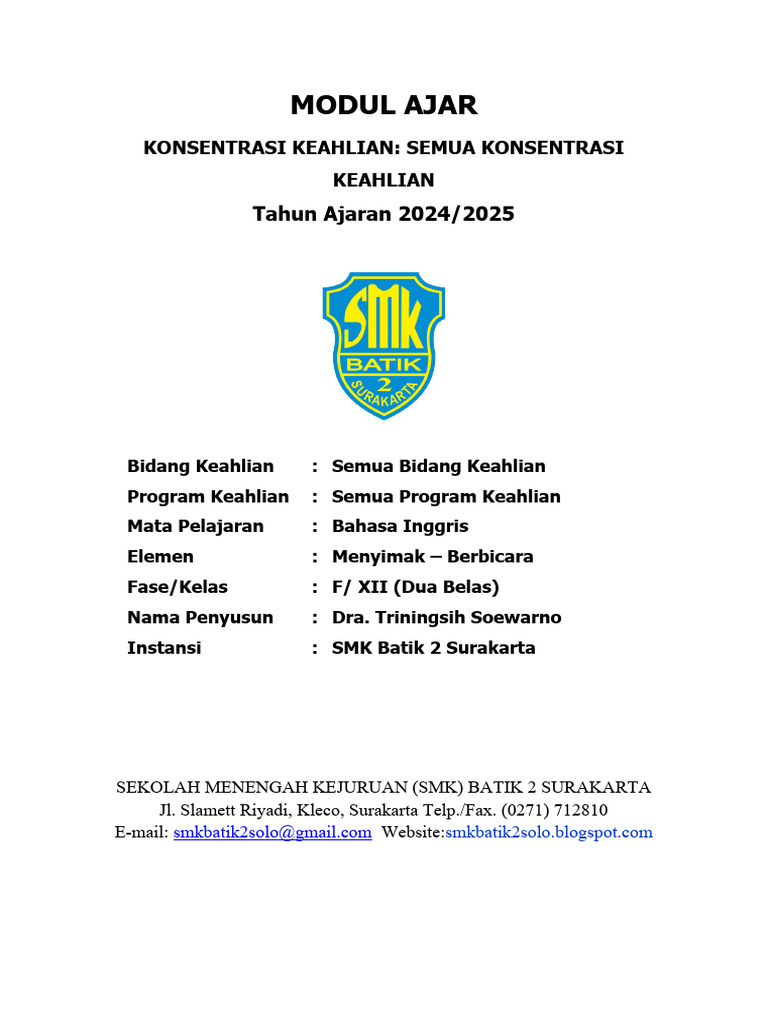 Modul 1 Preference and Comparison | PDF