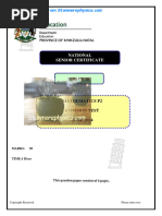 G10 - Physical Sciences - Term 4 - Exam - Question Paper 2 | PDF ...