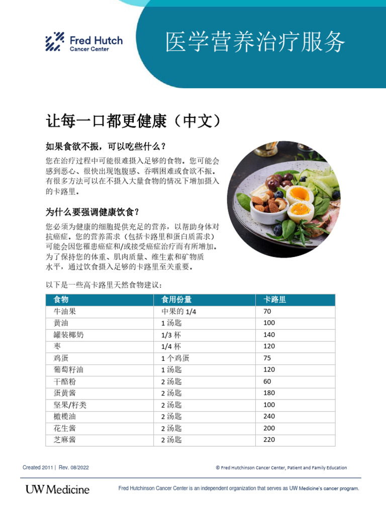 Make Every Bite Count Chinese in English - Simplified Chinese | PDF