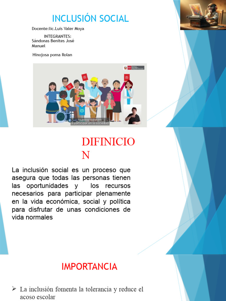 Inclusion Social1 | PDF | Inclusión (Educación) | Exclusión social