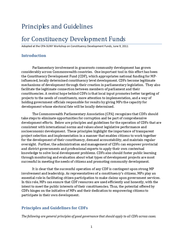 CDF Guidelines CPA-SUNY June2011 | PDF | Evaluation | Monitoring And ...