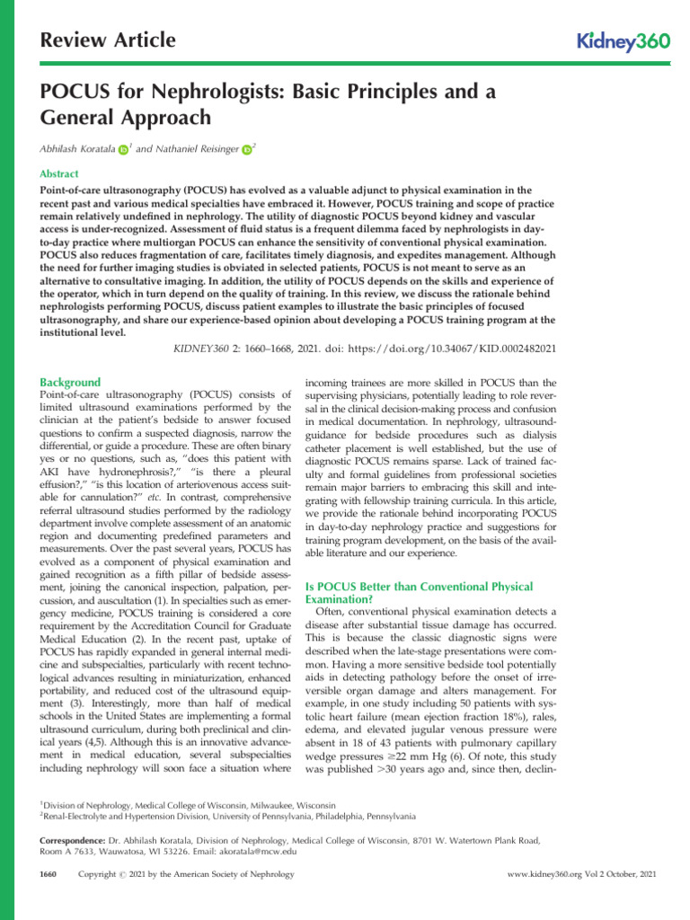Pocus | PDF | Medical Ultrasound | Echocardiography