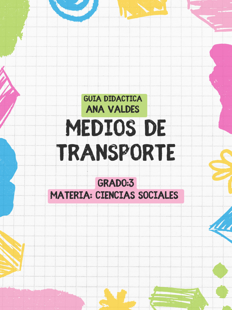 Guía Didáctica | PDF | Transporte | Aprendizaje