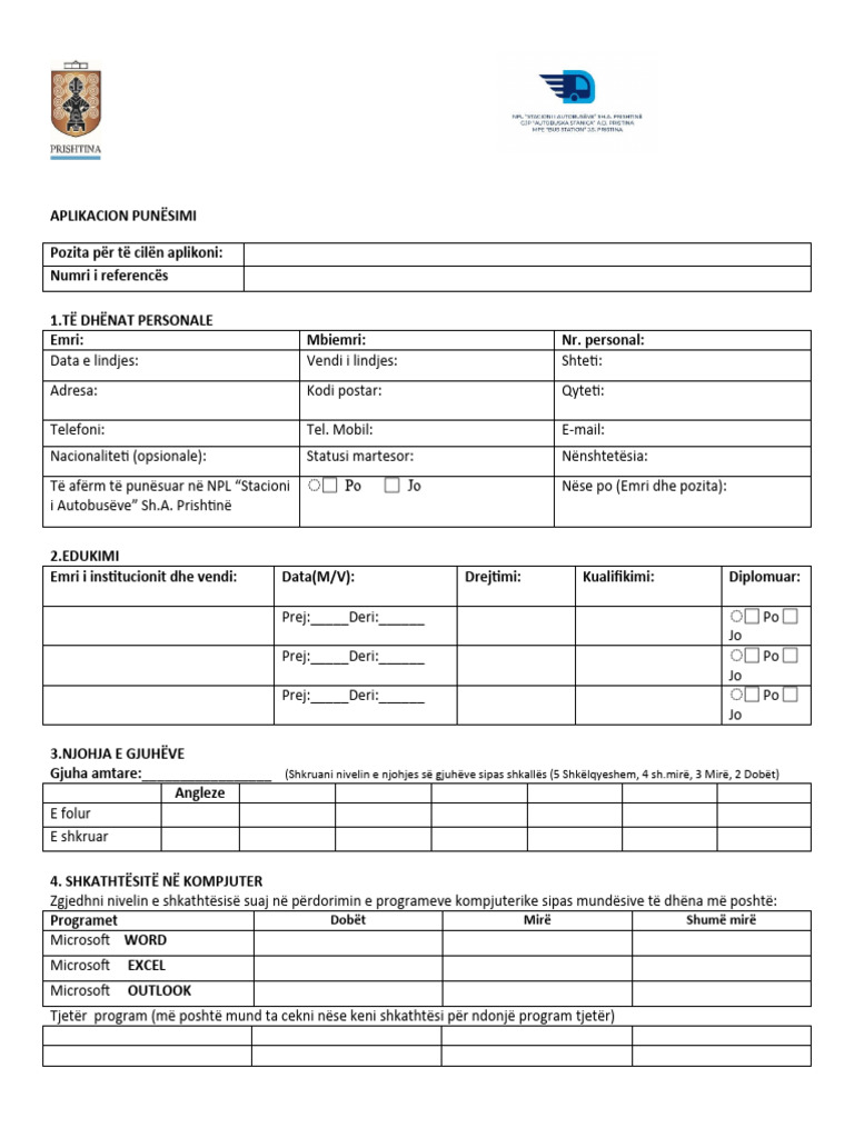 Aplikacion-Punesimi 6 | PDF