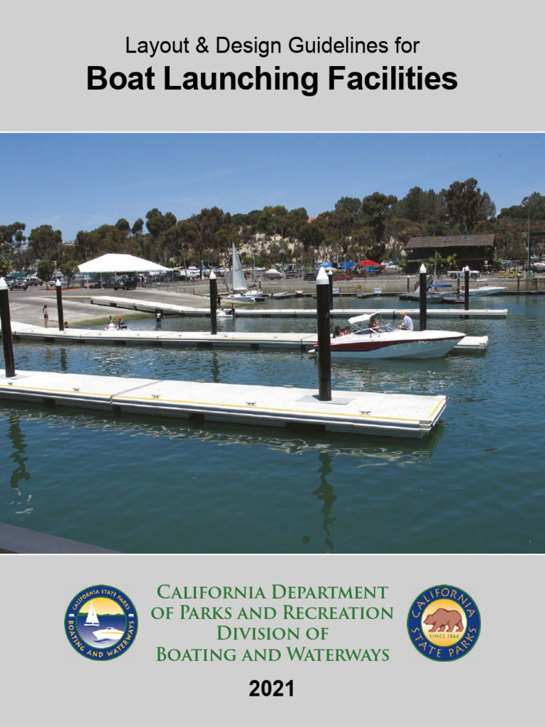 Layout and Design Guidelines For Boat Launching Facilities 2021 | PDF ...