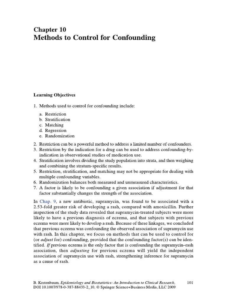 Confounding | PDF