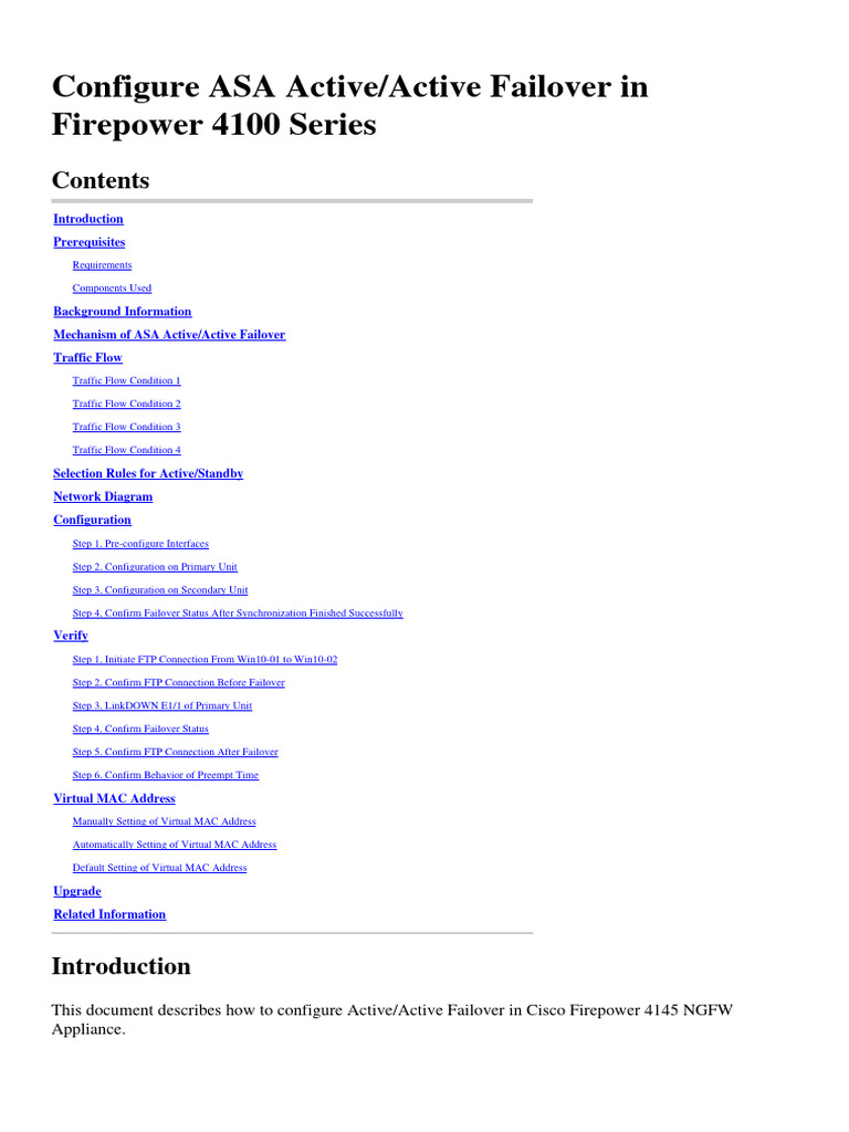 Active Active Failover | PDF | Command Line Interface | Graphical User Interfaces