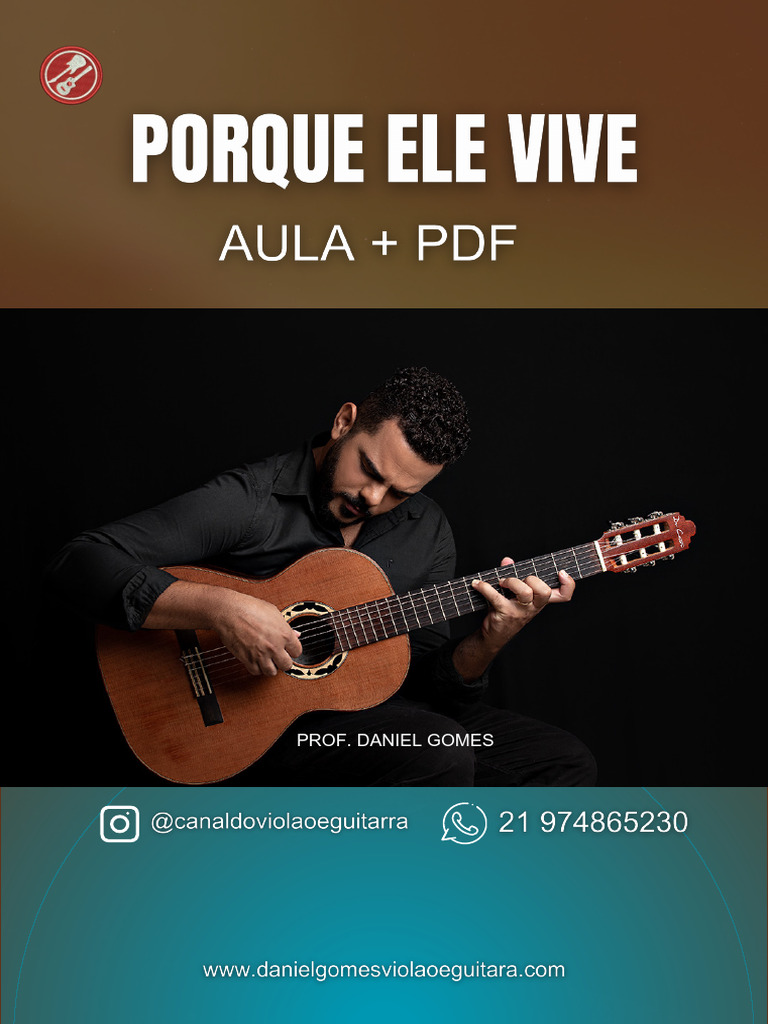 Como Tocar "Porque Ele Vive" no Teclado | PDF | Artes Linguísticas e ...