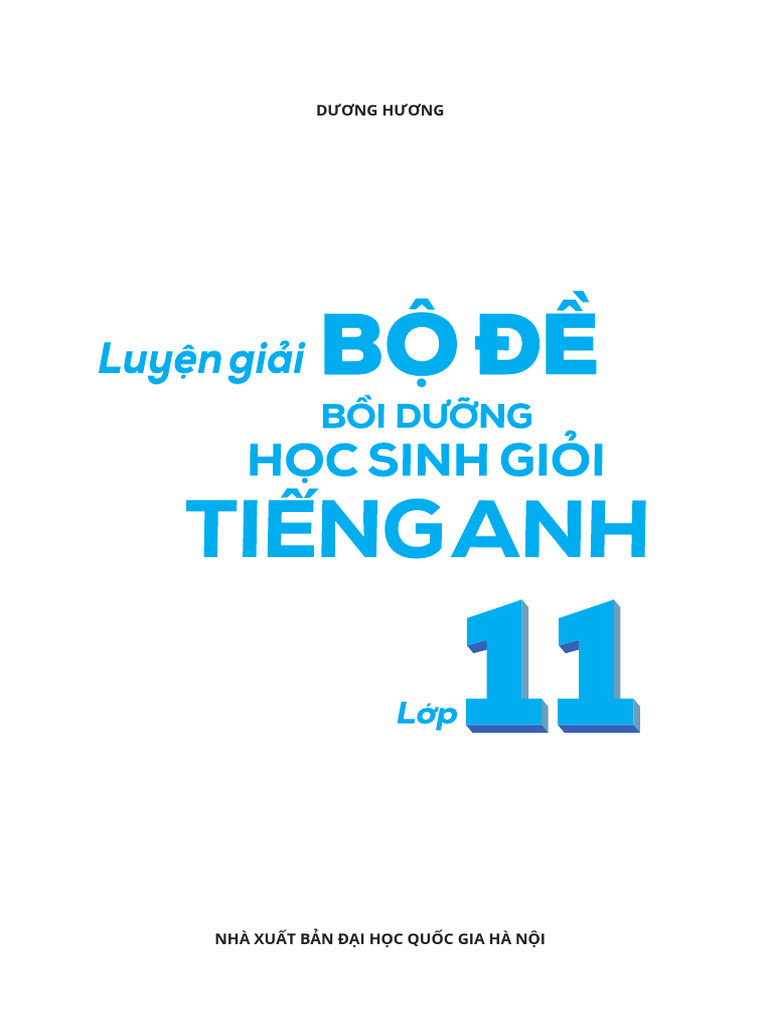 Đọc thử -Luyen giai bo de boi duong hsg lop 11 | PDF