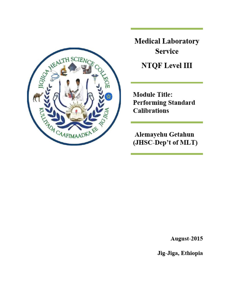 Perform Standard Calibrations | PDF | Calibration | Angular Resolution