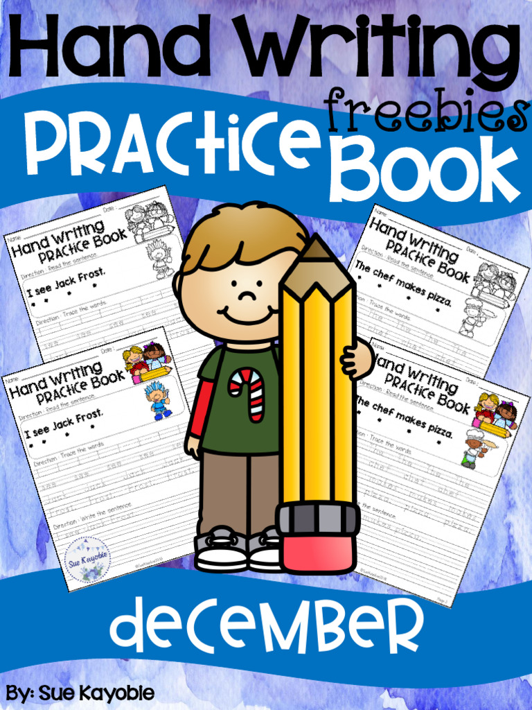 December Hand Writing Practice Book Freebies | PDF | Career & Growth | Law