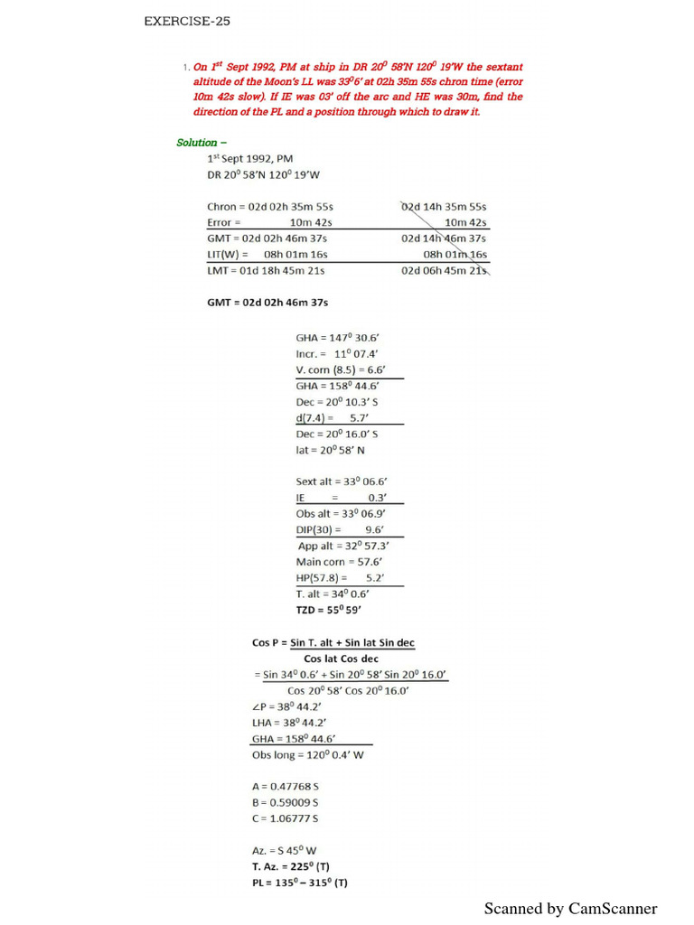 Exercise-25 - (Practical Navigation) | PDF