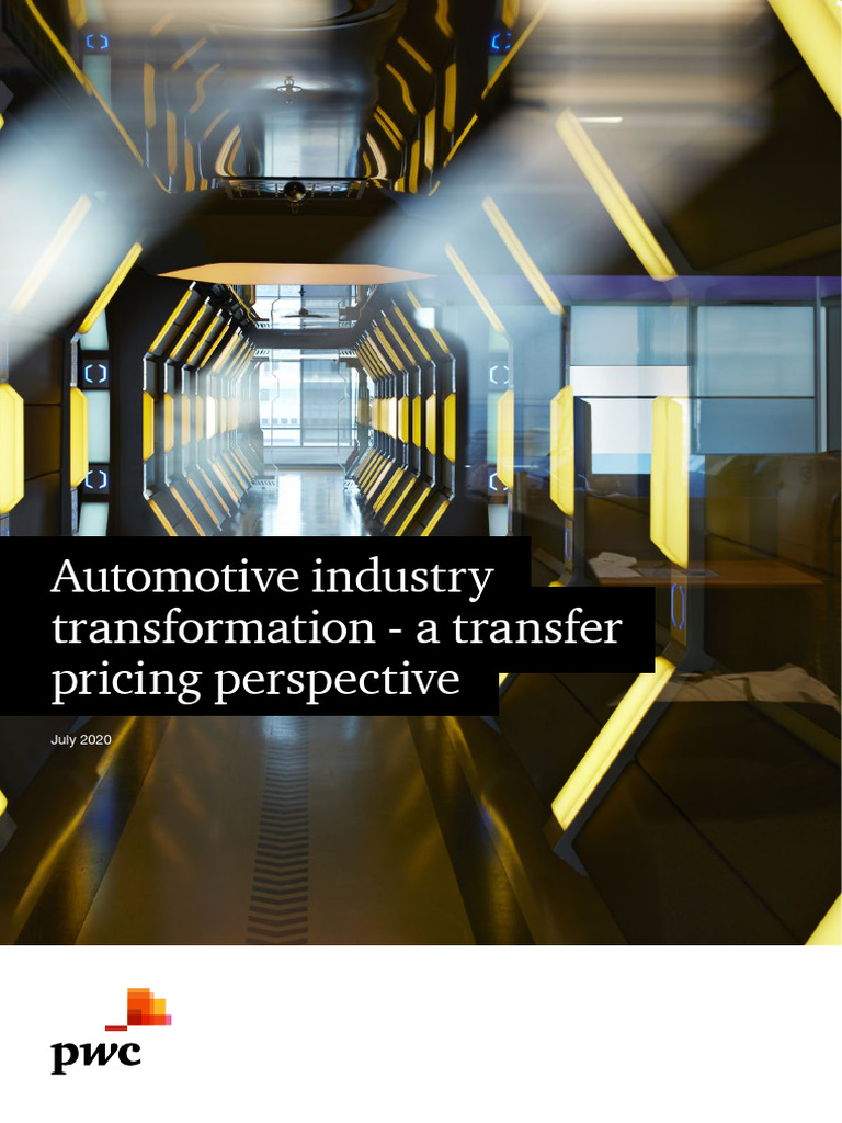 Automotive Industry Transformation A Transfer Pricing Perspective | PDF ...