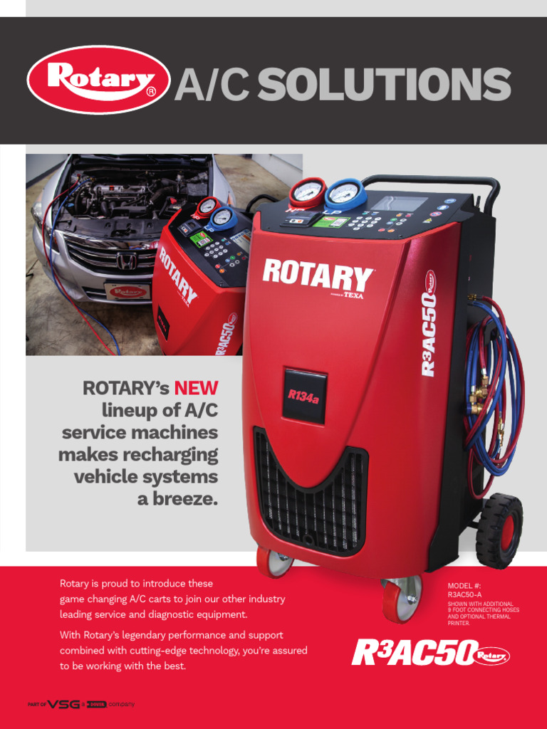 Rotary Ac Series Cutsheet.2023.02 | PDF | Printer (Computing) | Air ...