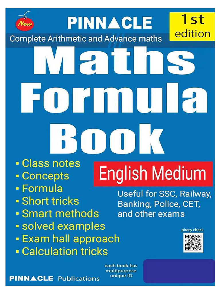 Math Formula English Medium | PDF | Triangle | Elementary Mathematics