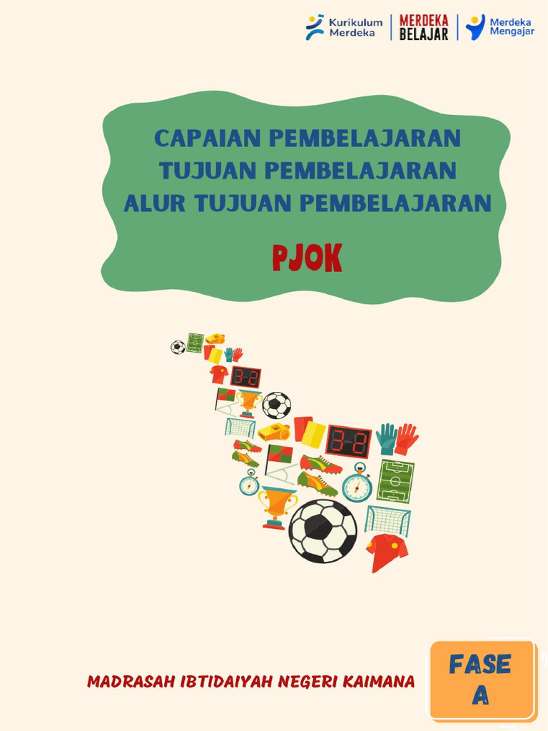 Cp-Tp-Atp - Pjok Fase A | PDF | Karier & Perkembangan