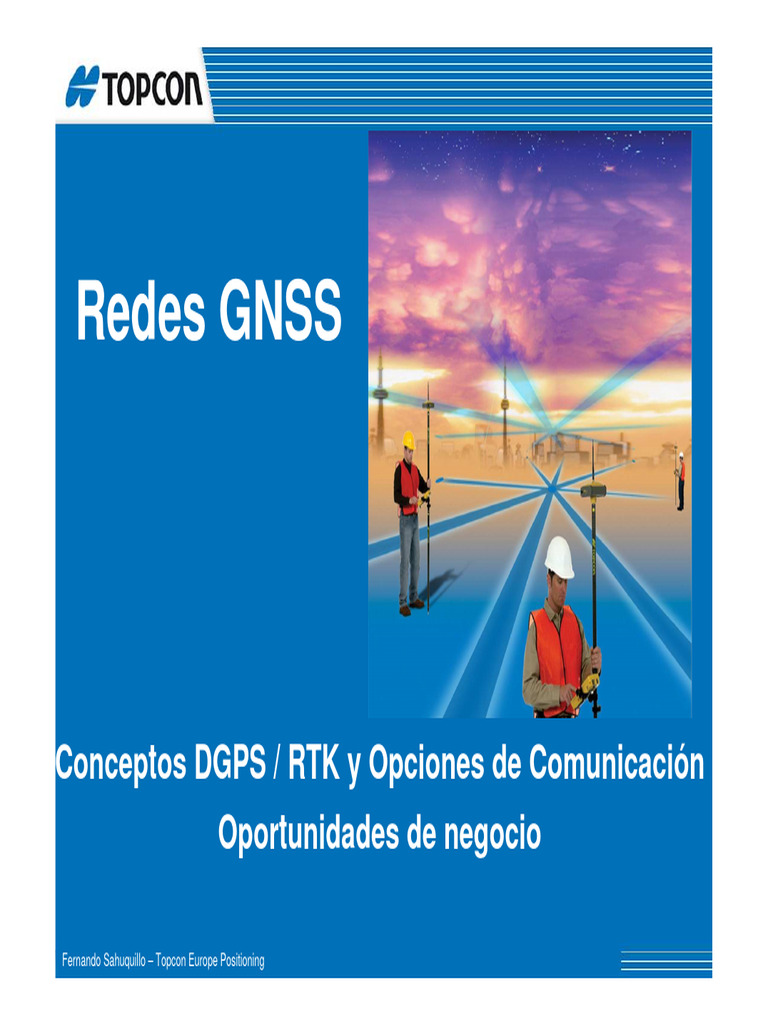 Redes Gnss | PDF | Transmisión de datos | Radio definida por software
