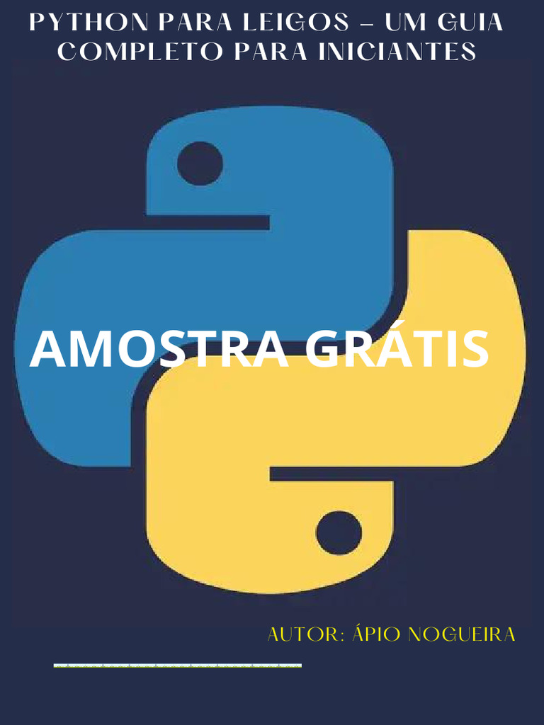 AMOSTRA GRÁTIS Python para Leigos - Um Guia Completo para Iniciantes ...