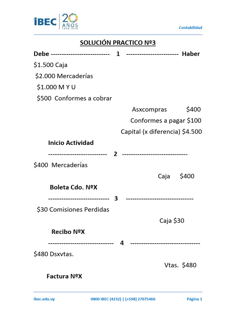 Solucion Practico 09 - Registracion | PDF