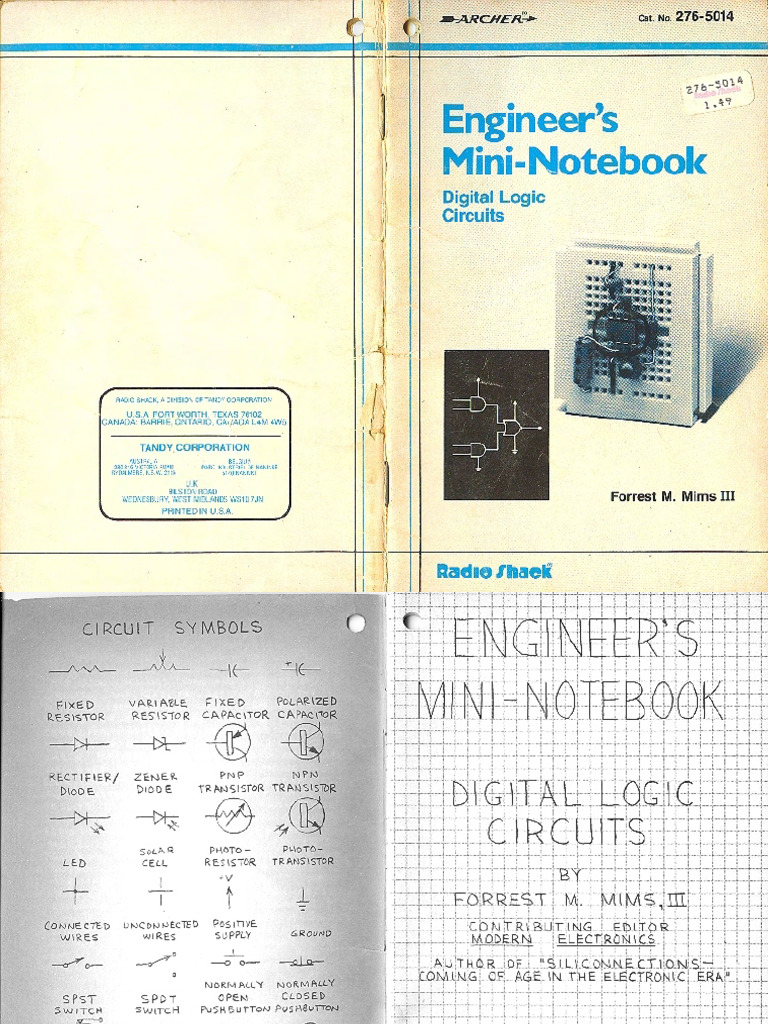 Electronics - Engineer's Mini-Notebook - Digital Logic Circuits (Archer ...