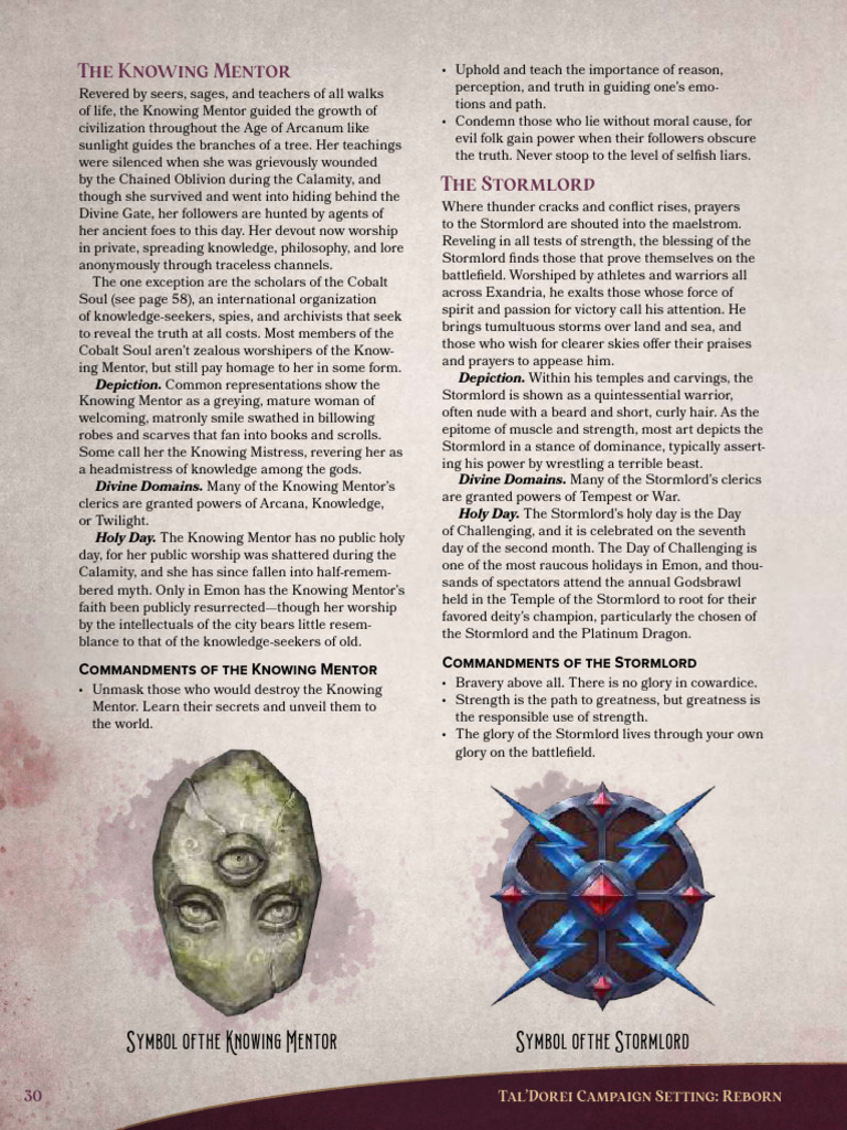 2 Tal'Dorei Campaign Setting Reborn 31 60 | PDF | Elf (Dungeons & Dragons) | Dragon