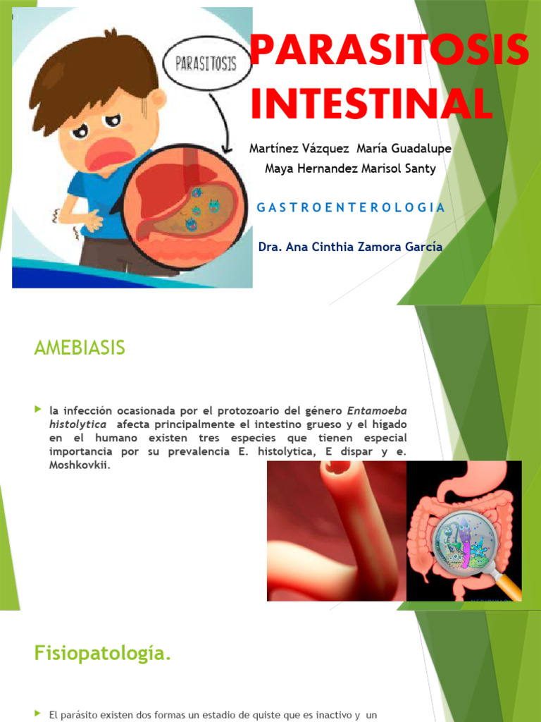 Parasitosis Intestinal. | PDF | Especialidades Medicas | Epidemiología