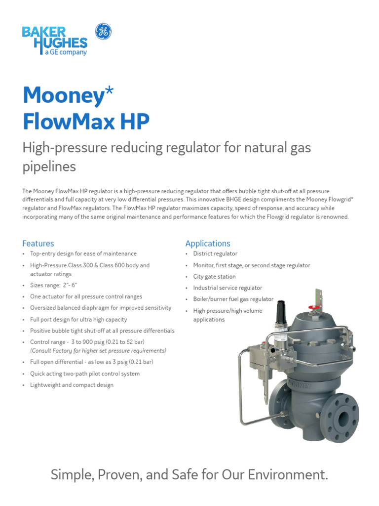 Mooney FlowMax HP | PDF | Mechanical Engineering | Gases