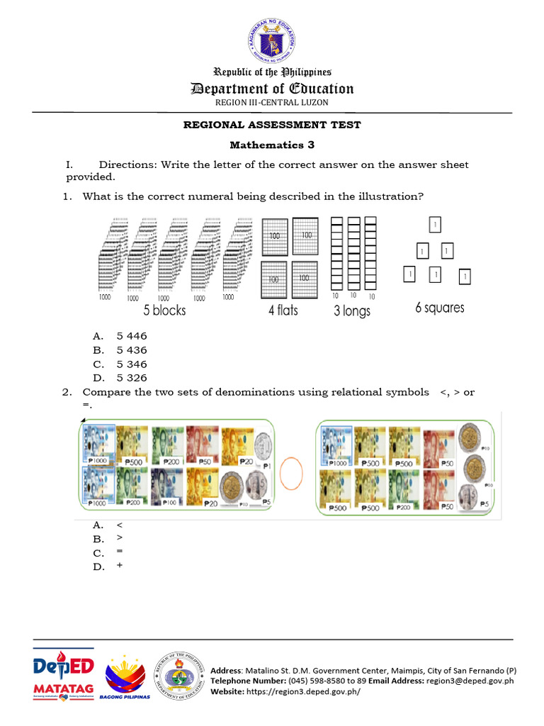 Math 3 Rat | PDF | Mathematics
