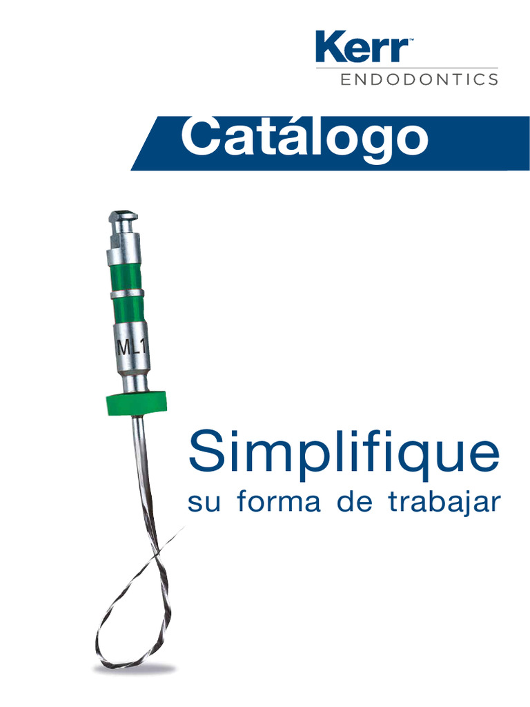 Kerr Endo Catalogo | PDF | Fatiga (material) | Acero
