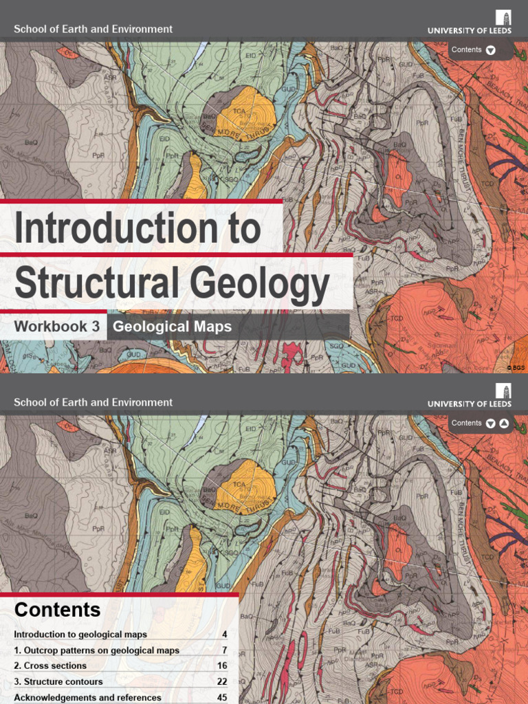 Introduction To Structural Geology - Workbook 3 | PDF | Fault (Geology ...