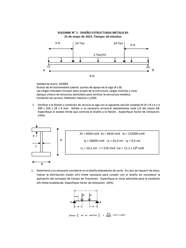 Diseño de Elementos de Acero | PDF