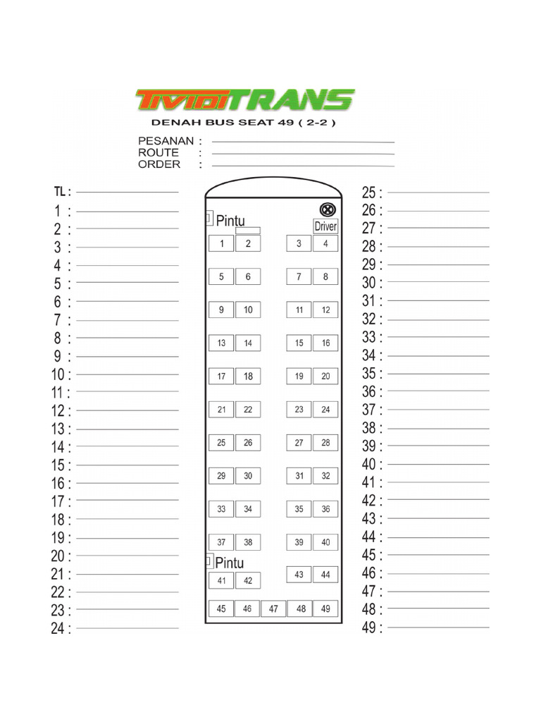 Tividi 49 Seat | PDF