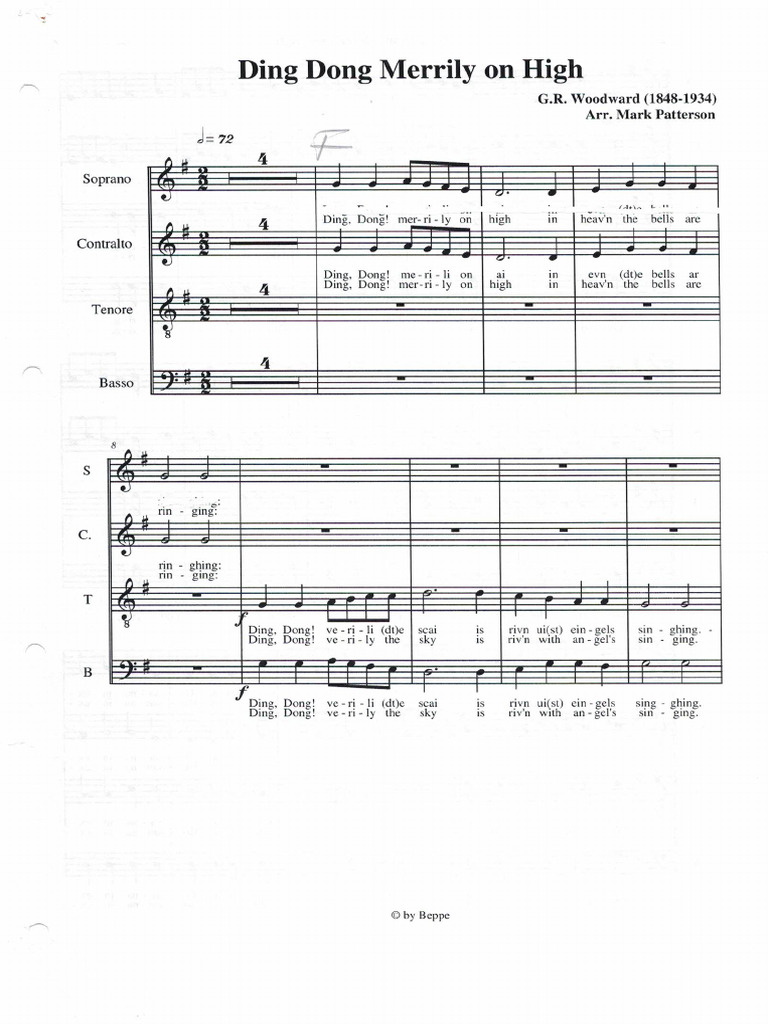 Ding Dong Merrilly On High | PDF