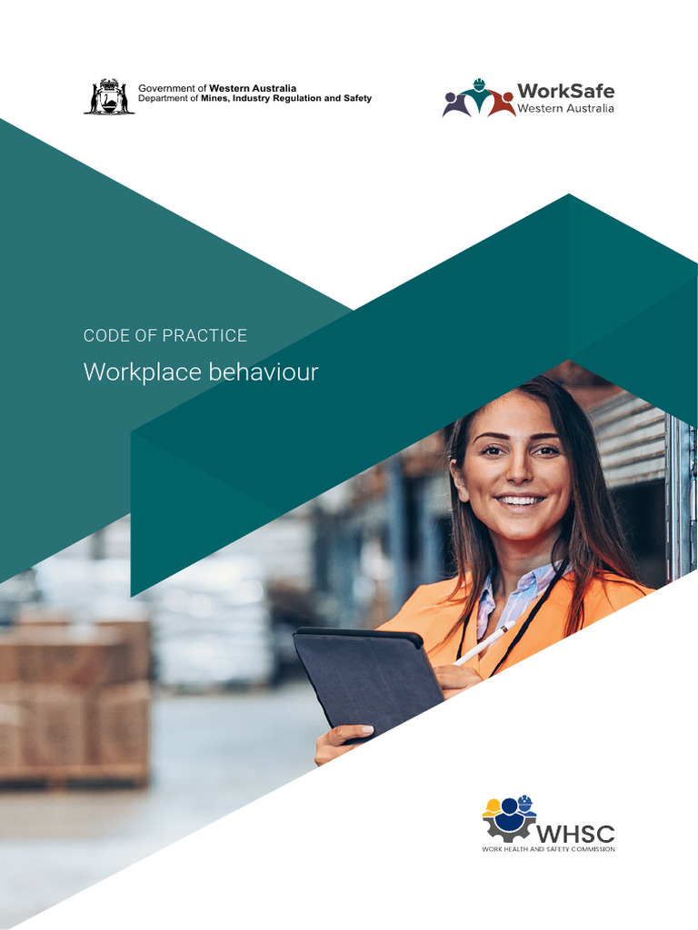 Workplace Behaviour - Code of Practice | PDF | Occupational Safety And ...