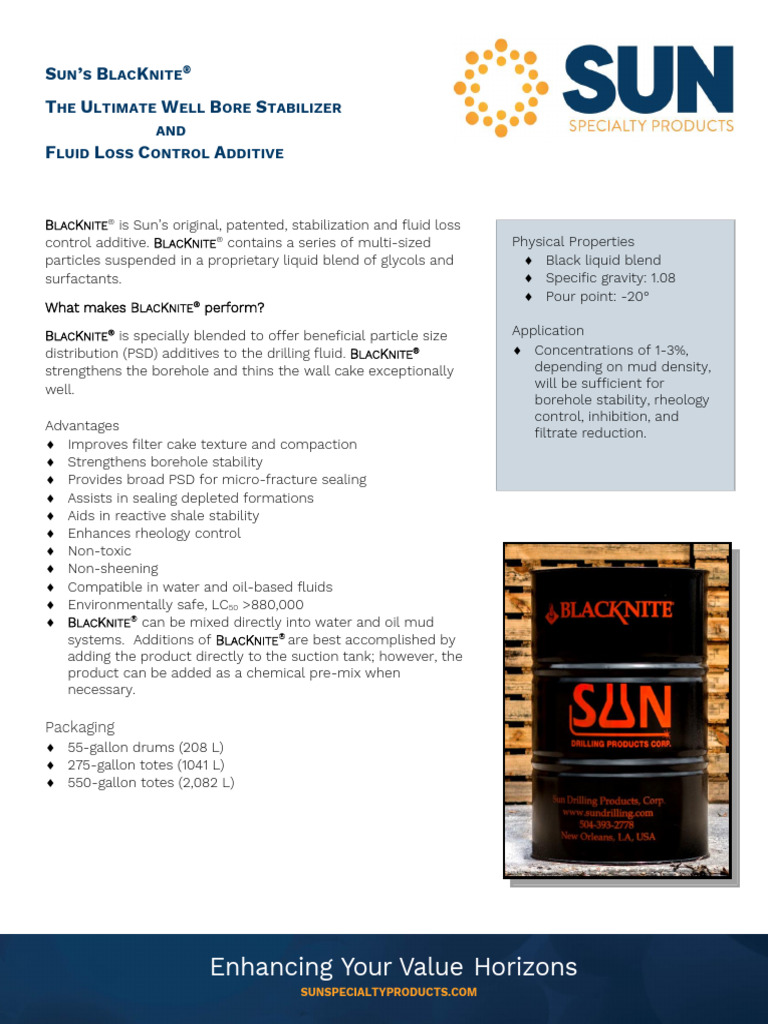 BlacKnite Technical Data Sheet 2018 August PDF | PDF | Home & Garden