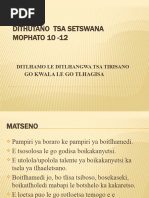 Sofv 121 Dithoko Tsa Basotho-1 | PDF